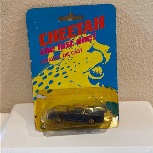 Cheetah | Toys | Vintage Cheetah Diecast Toy Car 98s | Poshmark
